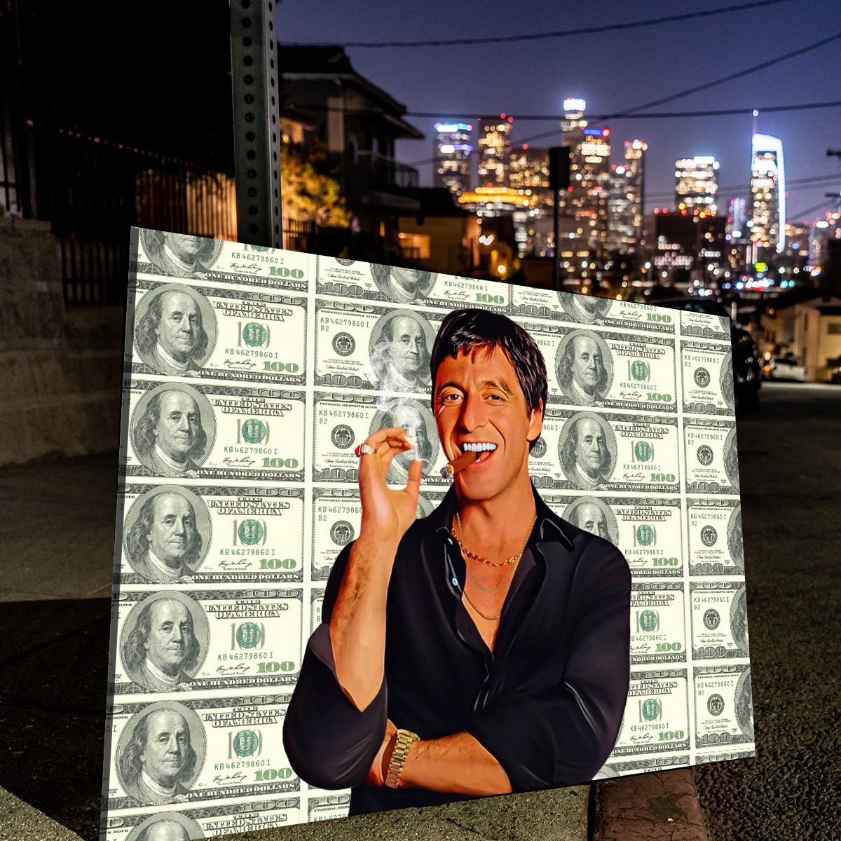 "Montana Money" Scarface Wall Art – Canvas Cultures