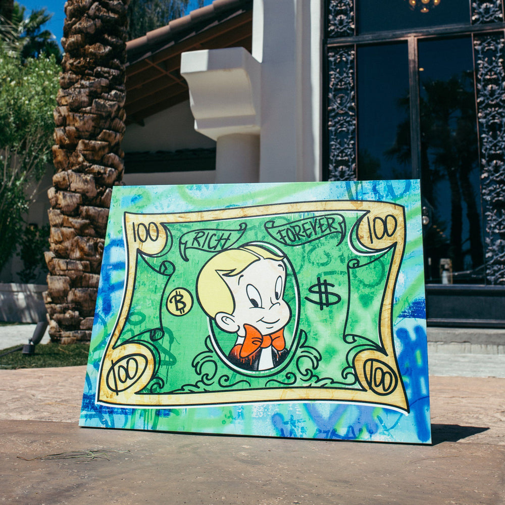 "Rich Forever" Richie Rich Wall Art – Canvas Cultures