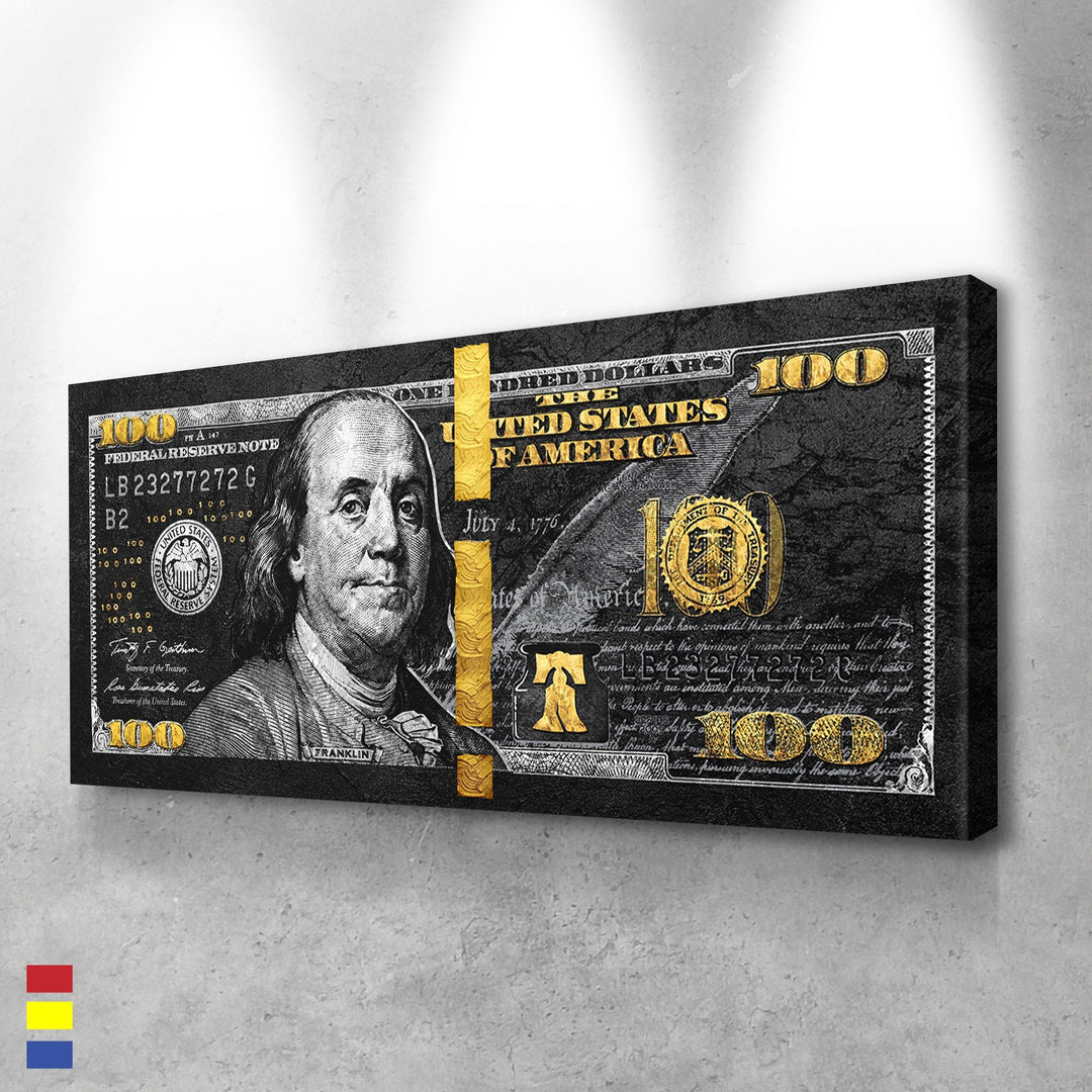 Money Art | Wall Art Canvas | Canvas Cultures