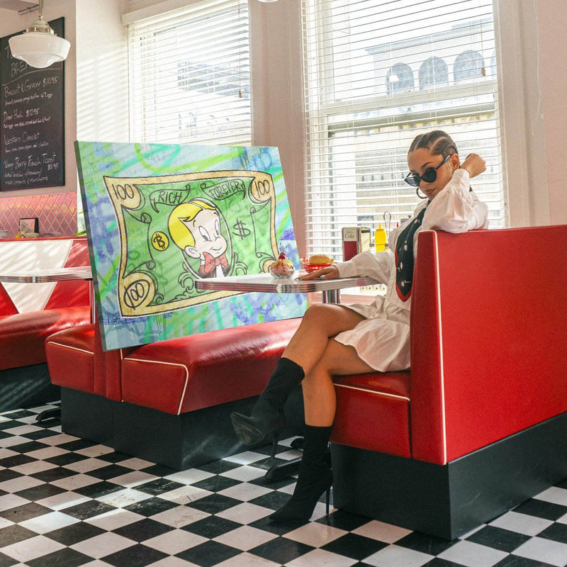"Rich Forever" Richie Rich Wall Art – Canvas Cultures